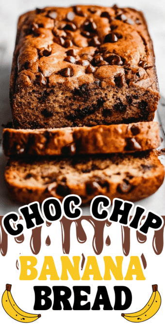 Easy Chocolate Chip Banana Bread Recipe - Mom Spark