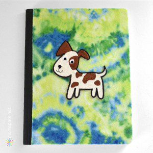 DIY Personalized Felt Notebooks - Mom Spark