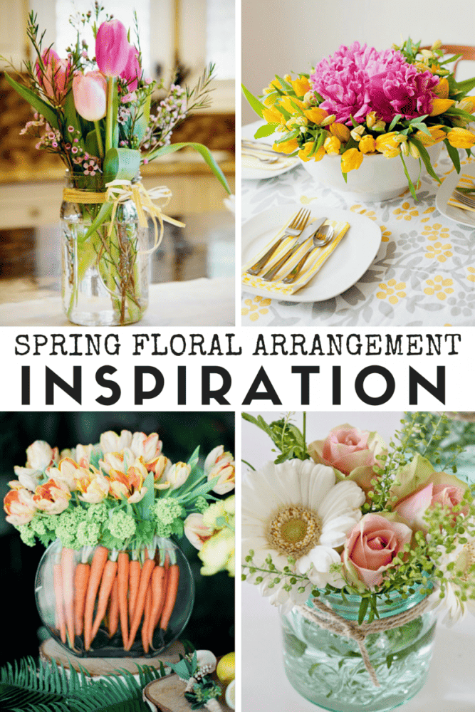 Spring Floral Arrangement Inspiration - Mom Spark