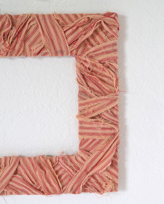 Rustic, Rectangular Flag Wreath Tutorial | Mom Spark - Mom Blogger