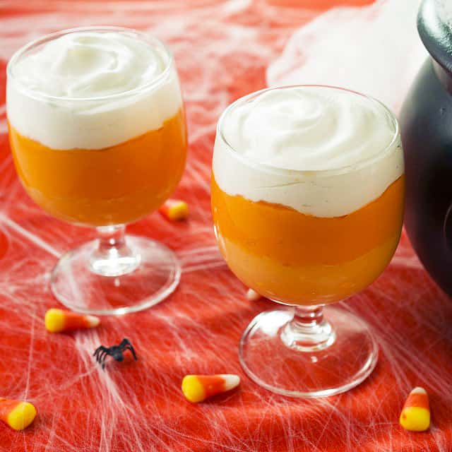 Halloween Candy Corn Pudding Recipe - Mom Spark