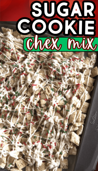 Sugar Cookie Chex Party Mix Recipe - Mom Spark