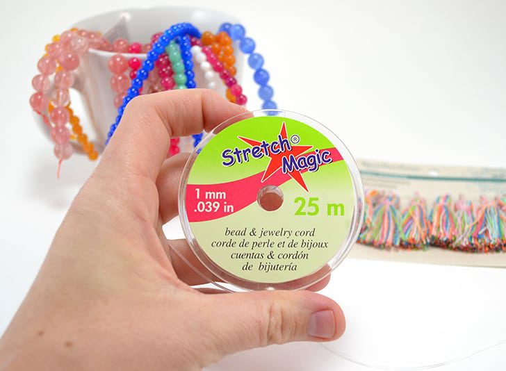 DIY Stone Bracelet Stack - Mom Spark