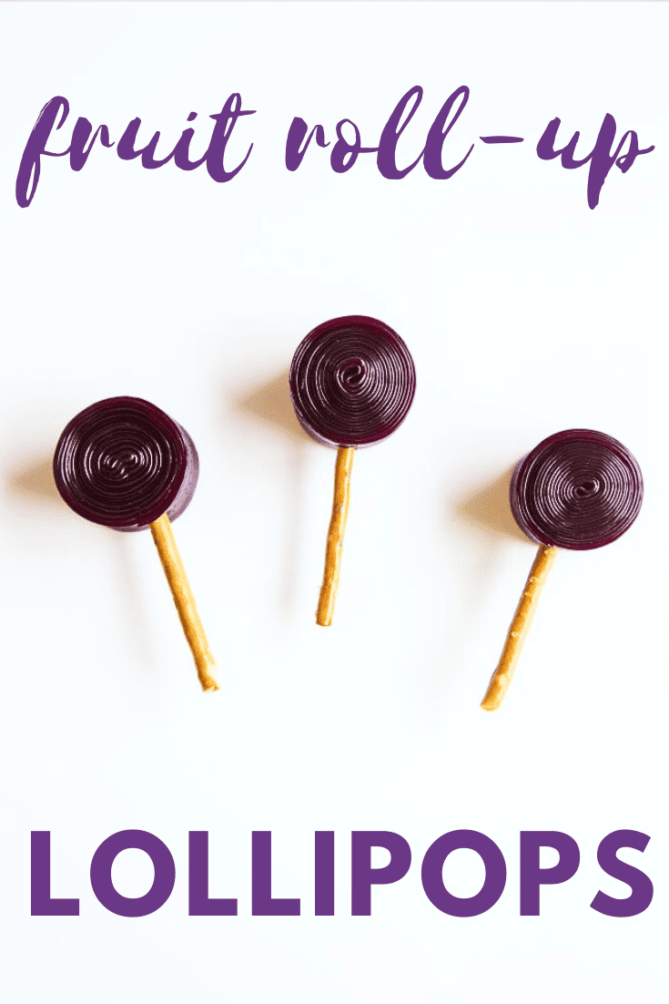 Fruit Roll-Up Lollipop Snack - Mom Spark