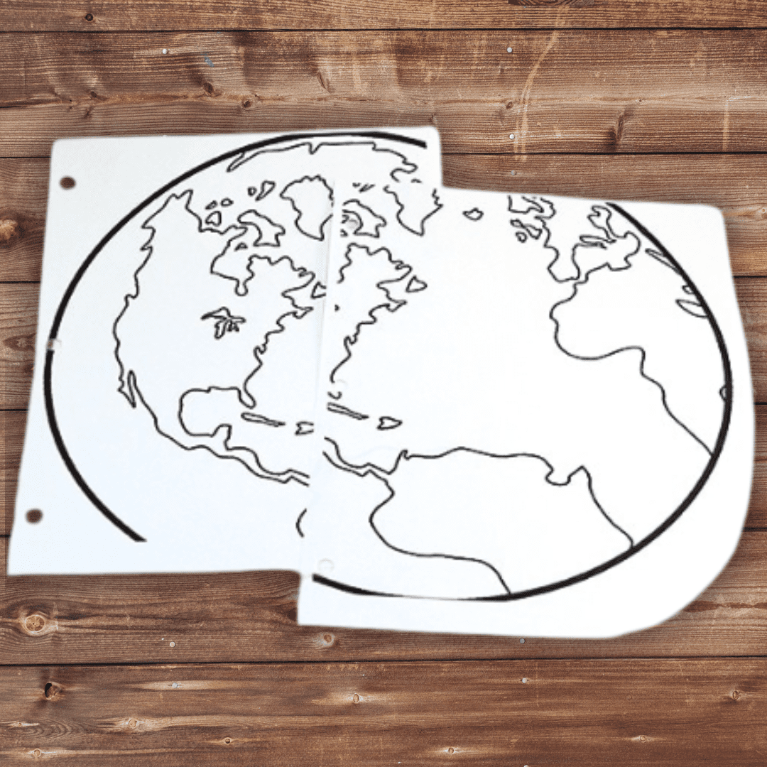 Recycled Paper Earth Craft - Mom Spark