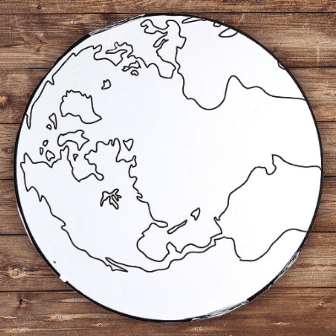 Recycled Paper Earth Craft - Mom Spark