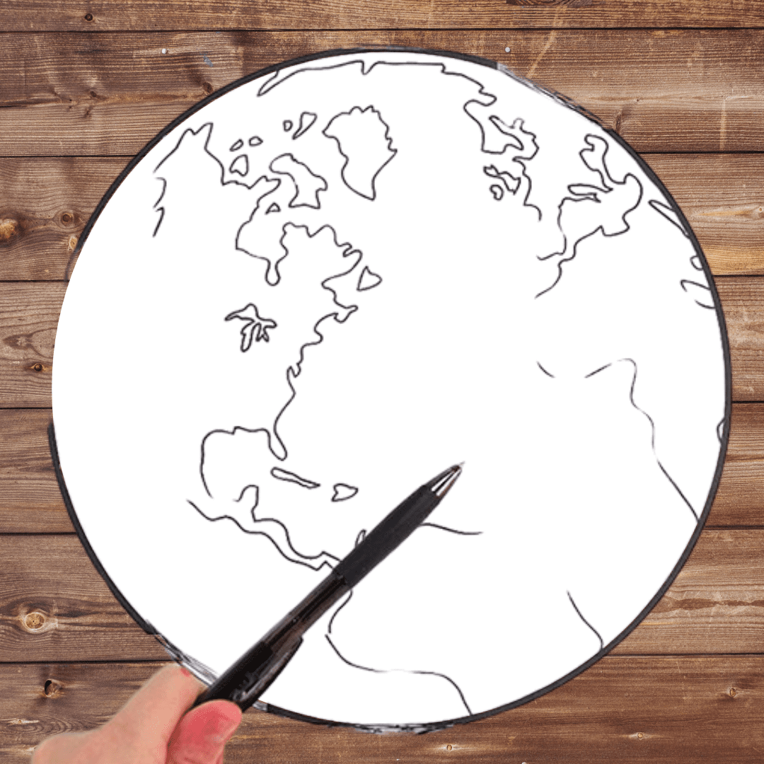 Recycled Paper Earth Craft - Mom Spark